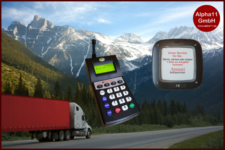 Funktionsweise der Logistik-Pager - Logistik Pager Alpha11